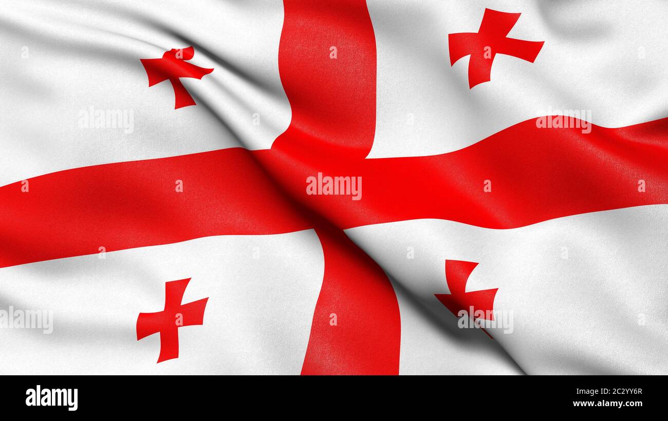 Bandiera della georgia immagini e fotografie stock ad alta risoluzione ...