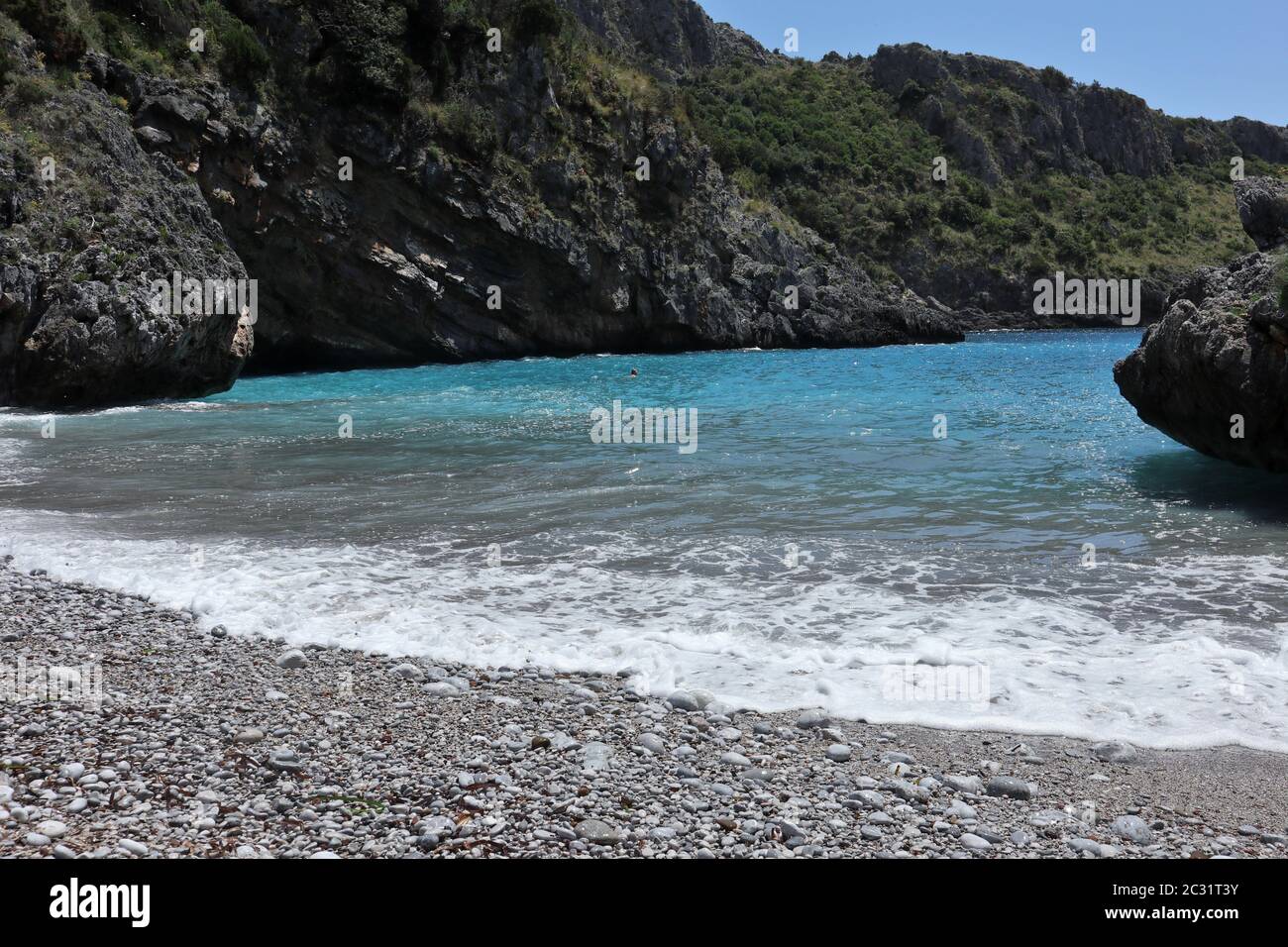 Cala bianca cilento immagini e fotografie stock ad alta risoluzione - Alamy