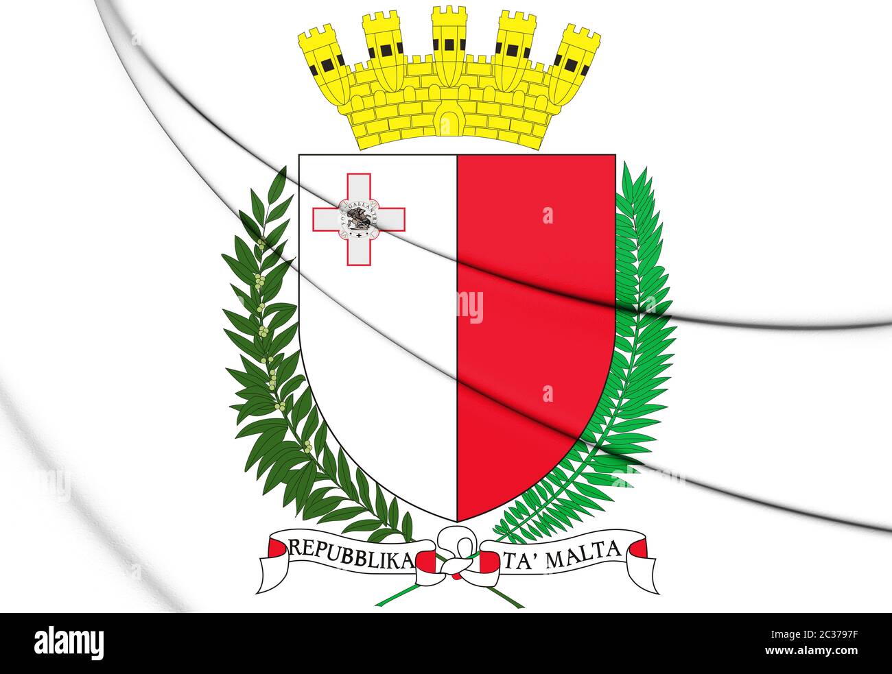 3d malta immagini e fotografie stock ad alta risoluzione - Alamy