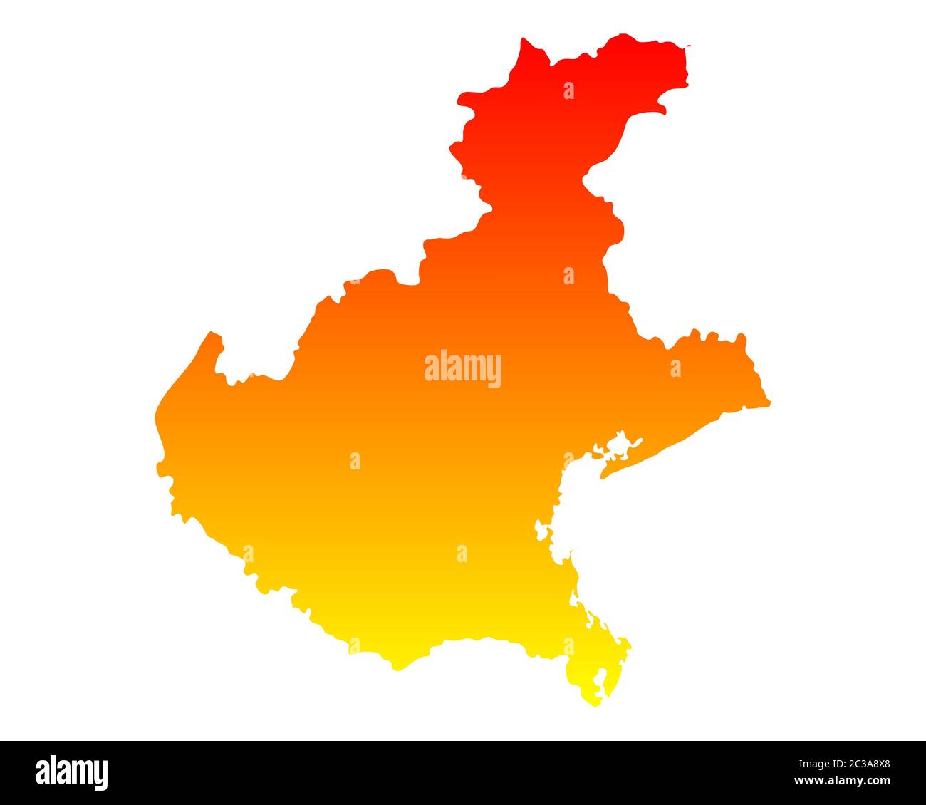 Mappa veneto Immagini senza sfondo e Foto Stock ritagliate - Alamy