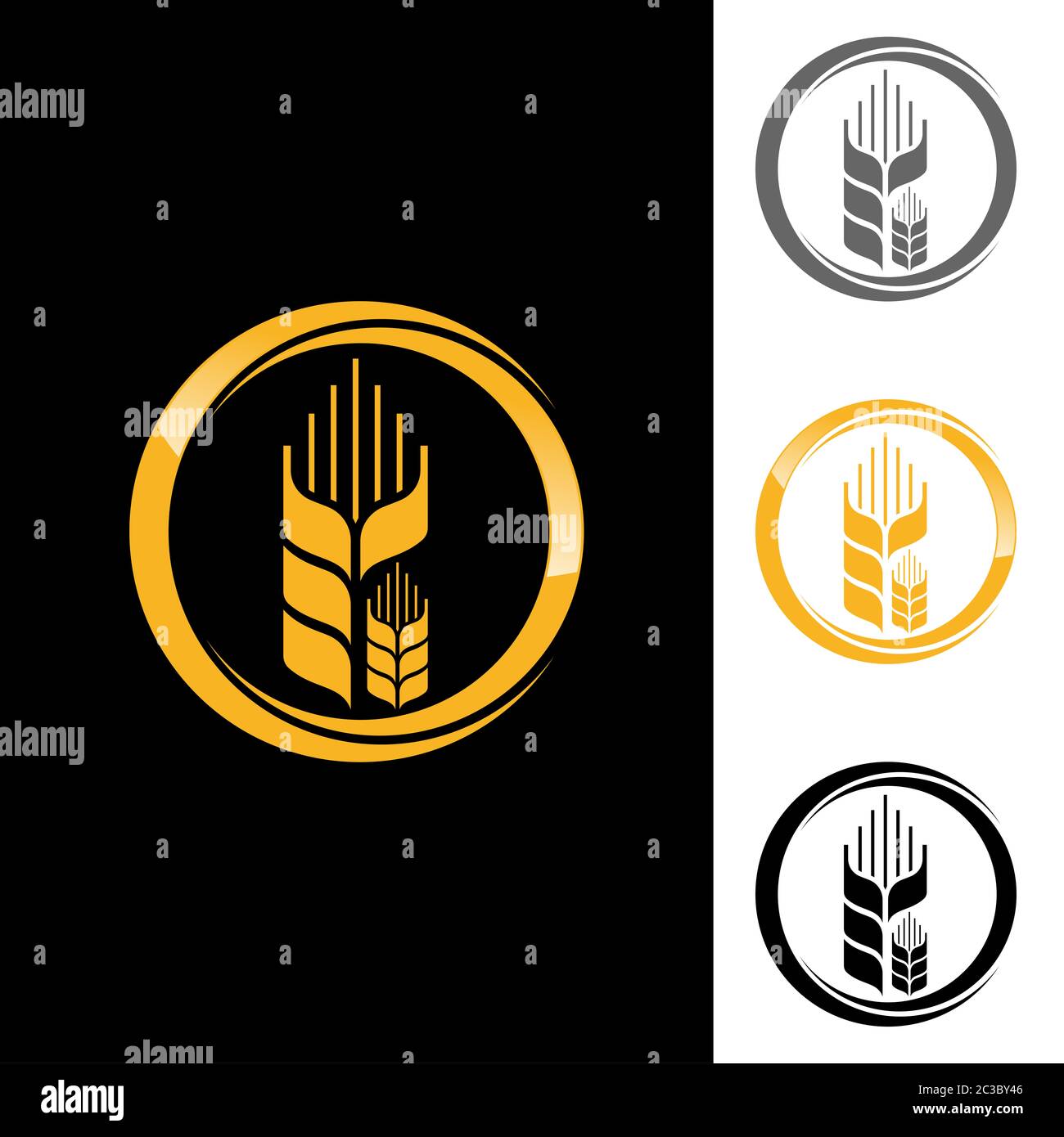 Logo grano immagini e fotografie stock ad alta risoluzione - Alamy