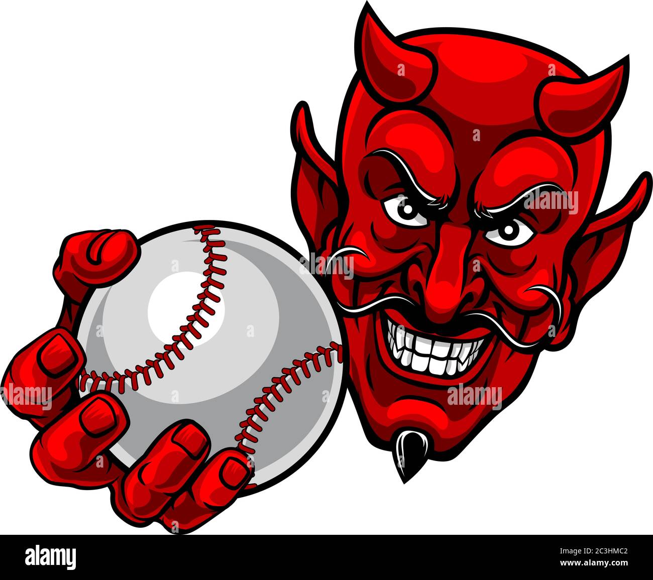 Cartoon red devil satan lucifer immagini e fotografie stock ad alta ...