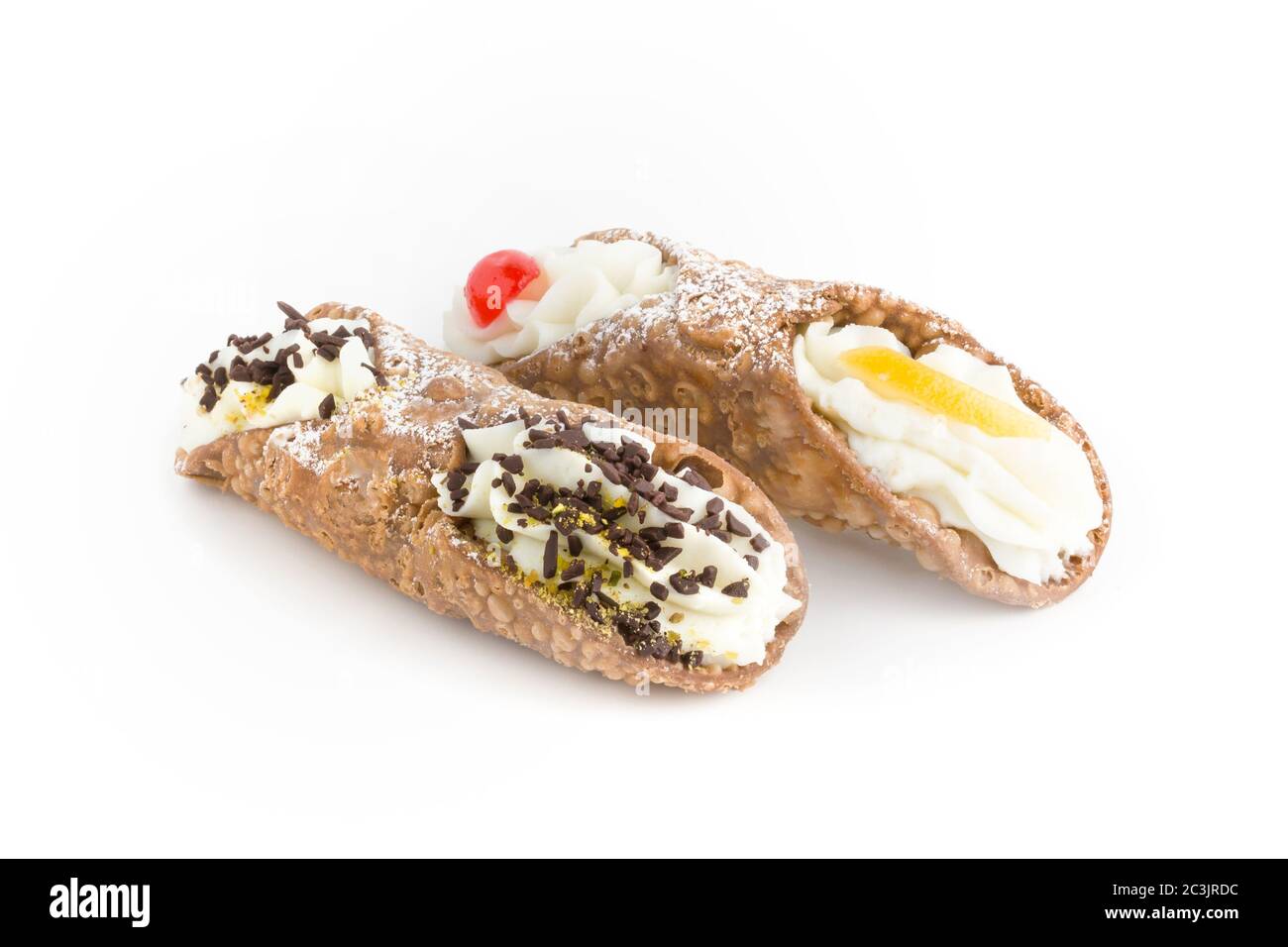 Dolce tipico italiano con cioccolato immagini e fotografie stock ad ...