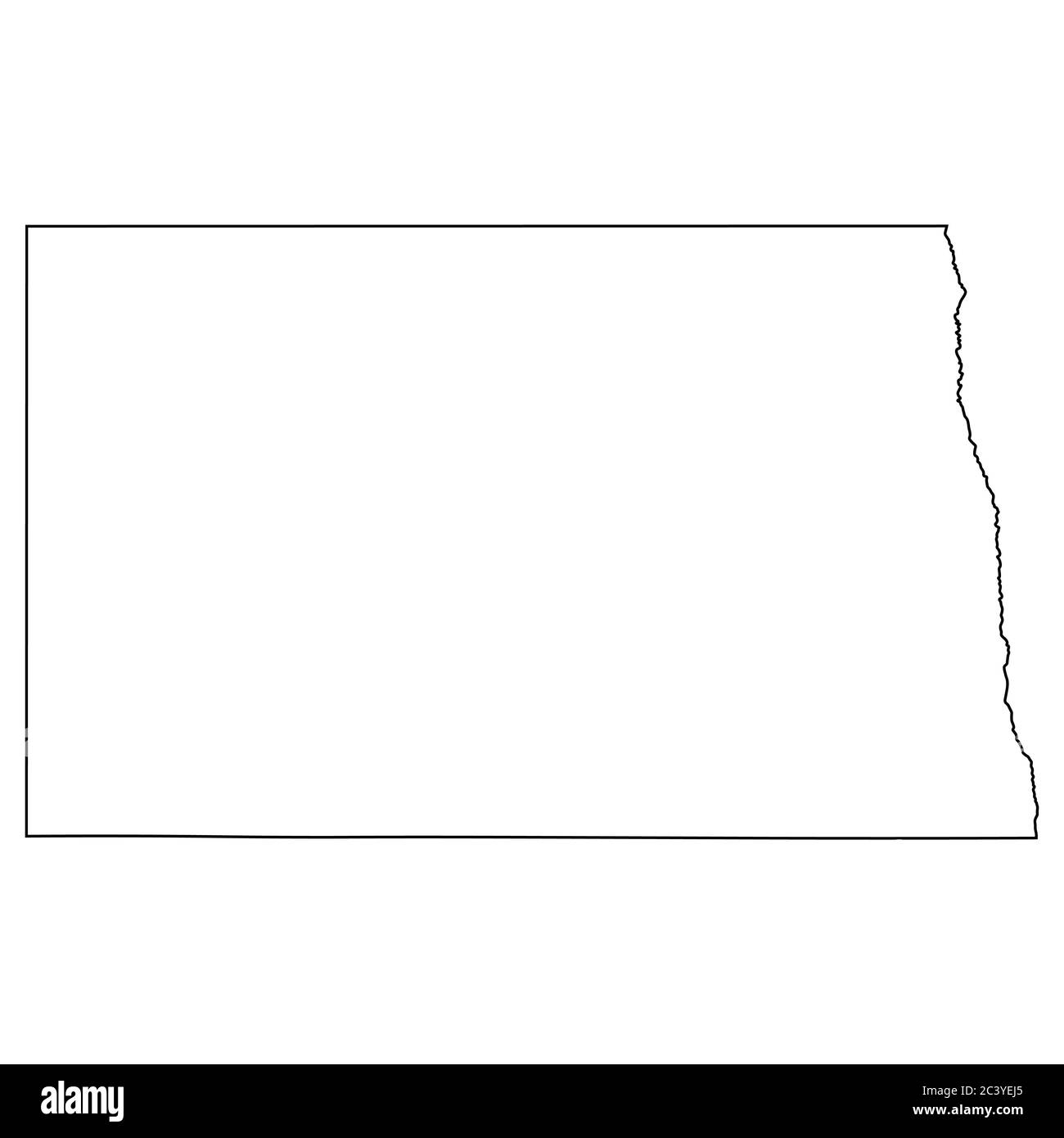 Mappa del dakota del nord immagini e fotografie stock ad alta ...