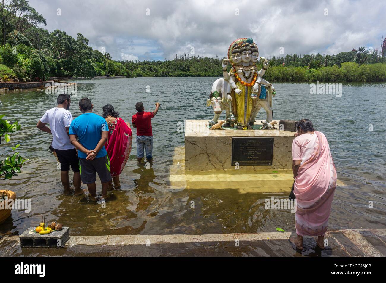 Lago del cratere mauritius immagini e fotografie stock ad alta ...
