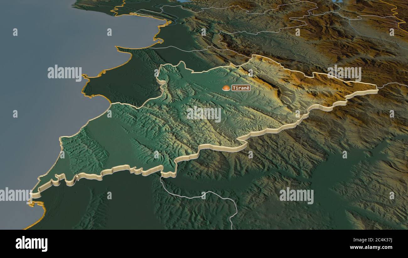 Mappa rilievi albania immagini e fotografie stock ad alta risoluzione ...