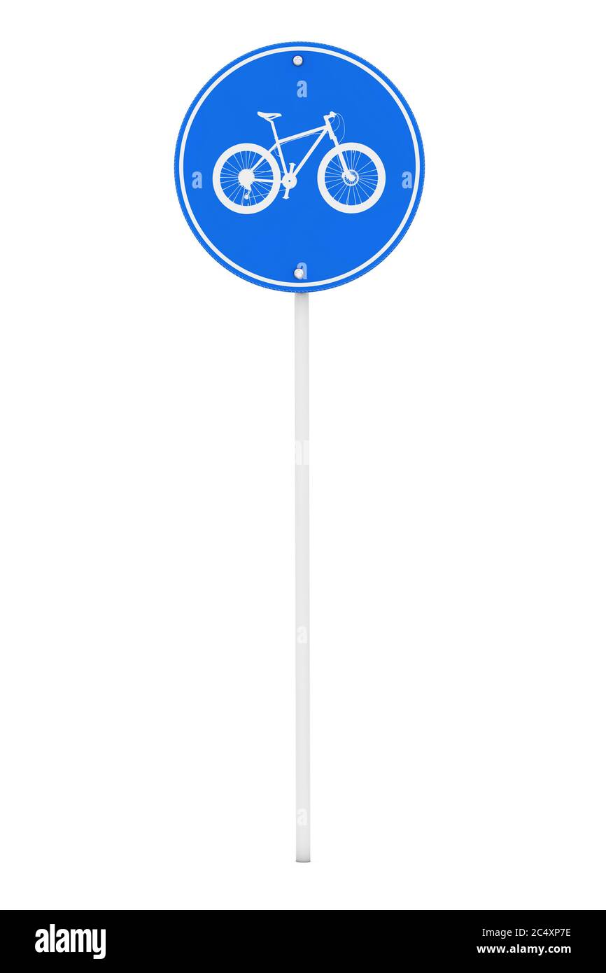 Segnaletica sulla pista ciclabile Immagini senza sfondo e Foto Stock ...