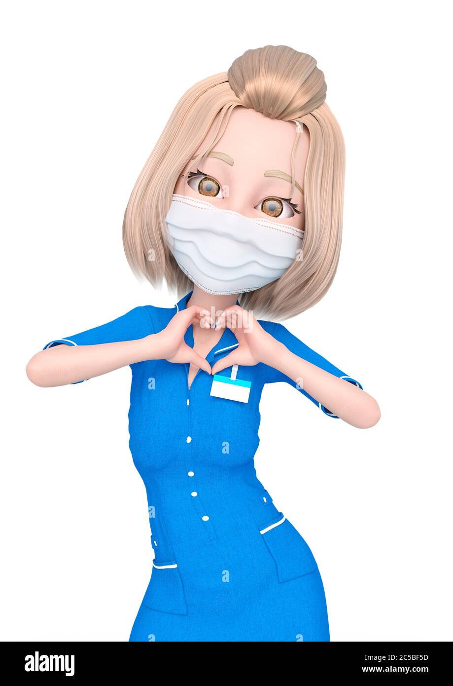Nurse cartoon immagini e fotografie stock ad alta risoluzione - Alamy