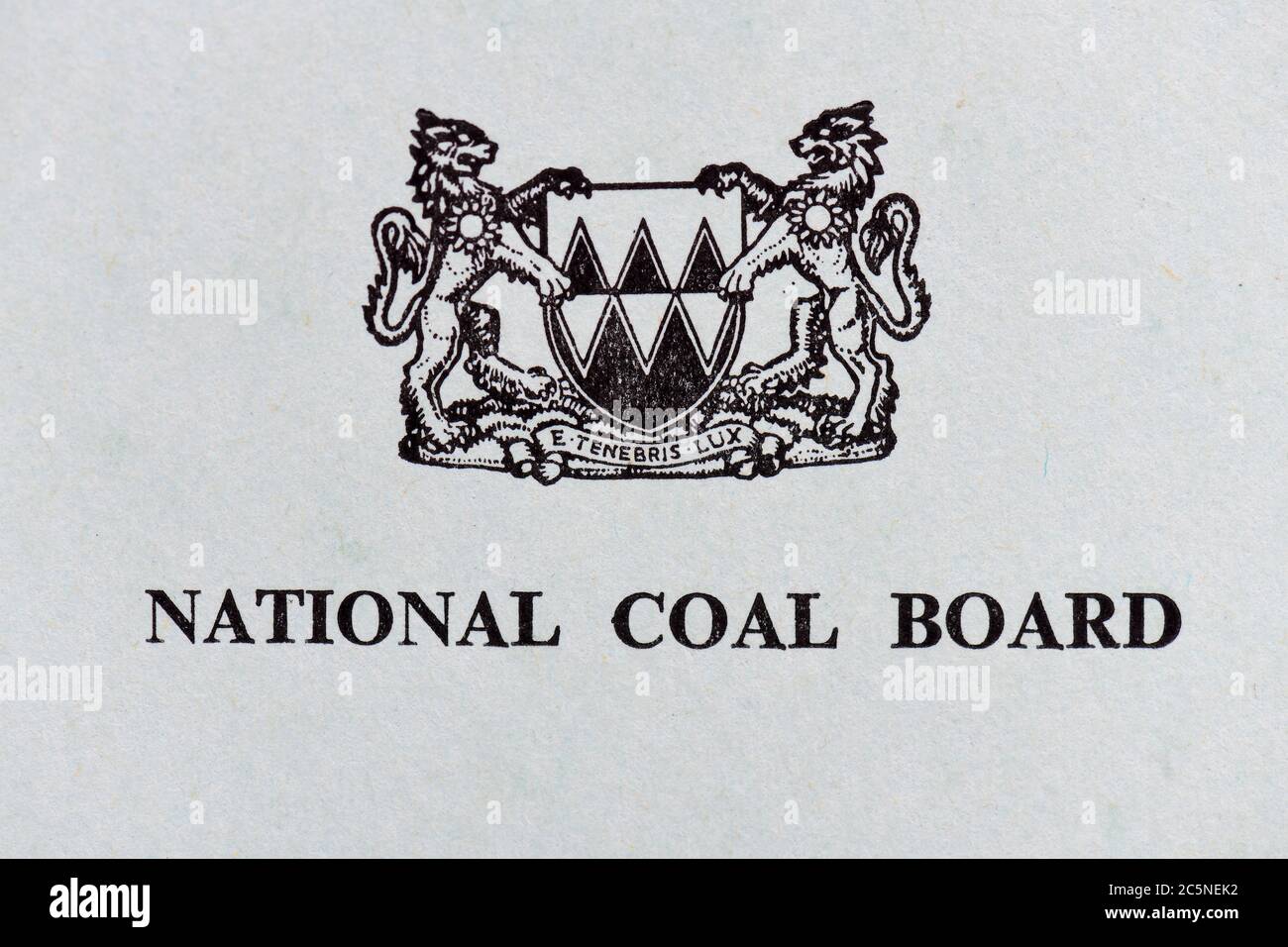 National coal board immagini e fotografie stock ad alta risoluzione - Alamy