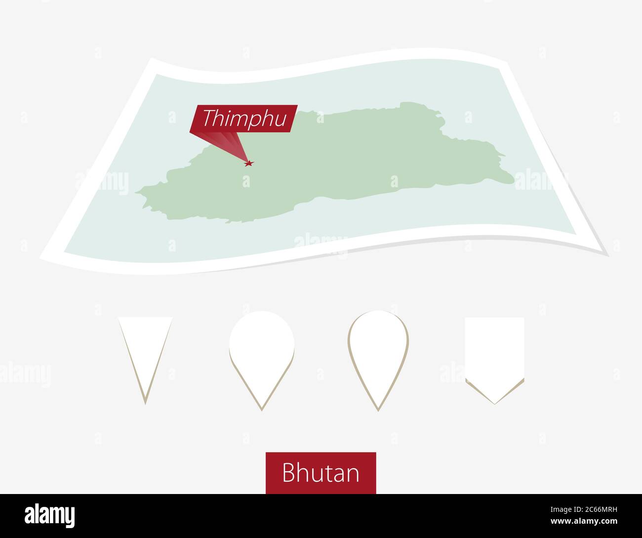 Perno mappa bhutan immagini e fotografie stock ad alta risoluzione - Alamy