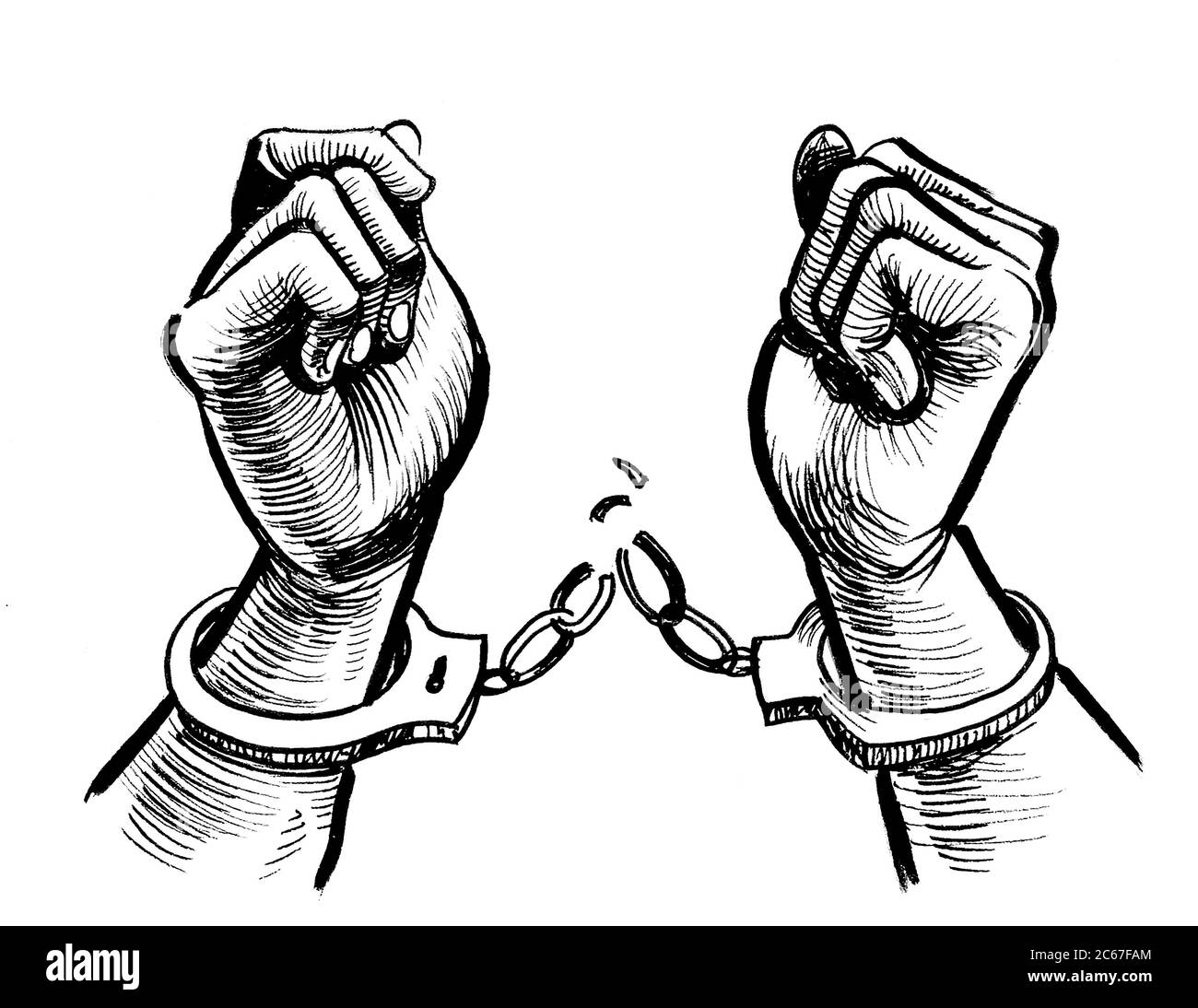 Slavery hands Foto e Immagini Stock in Bianco e Nero - Alamy