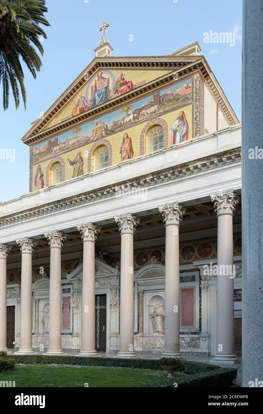 Basilica papale di san paolo immagini e fotografie stock ad alta ...