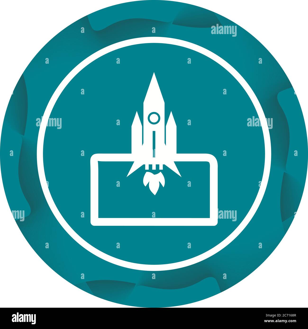 Lancio del missile Immagini Vettoriali Stock - Alamy