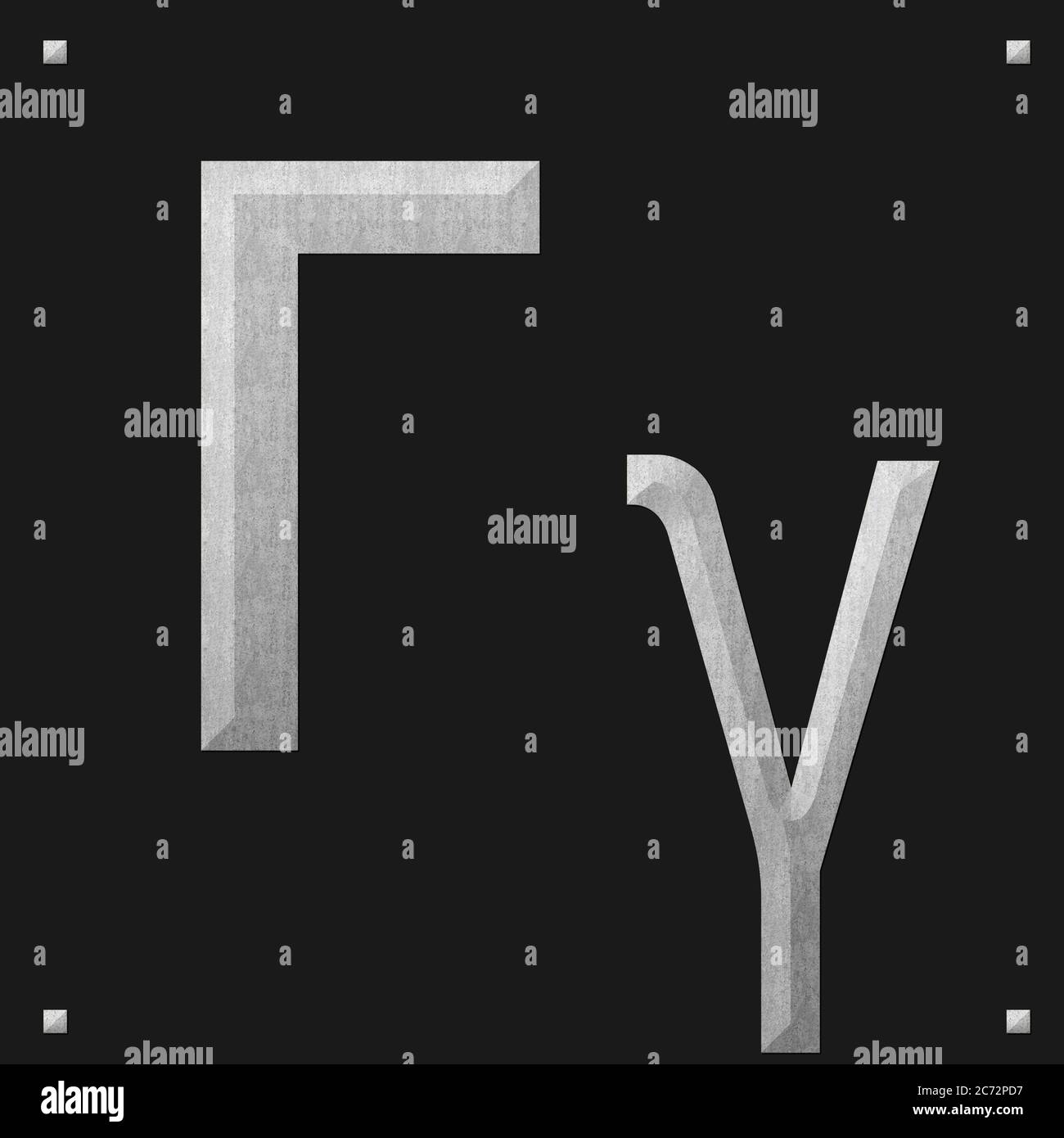 Simbolo gamma greco immagini e fotografie stock ad alta risoluzione - Alamy