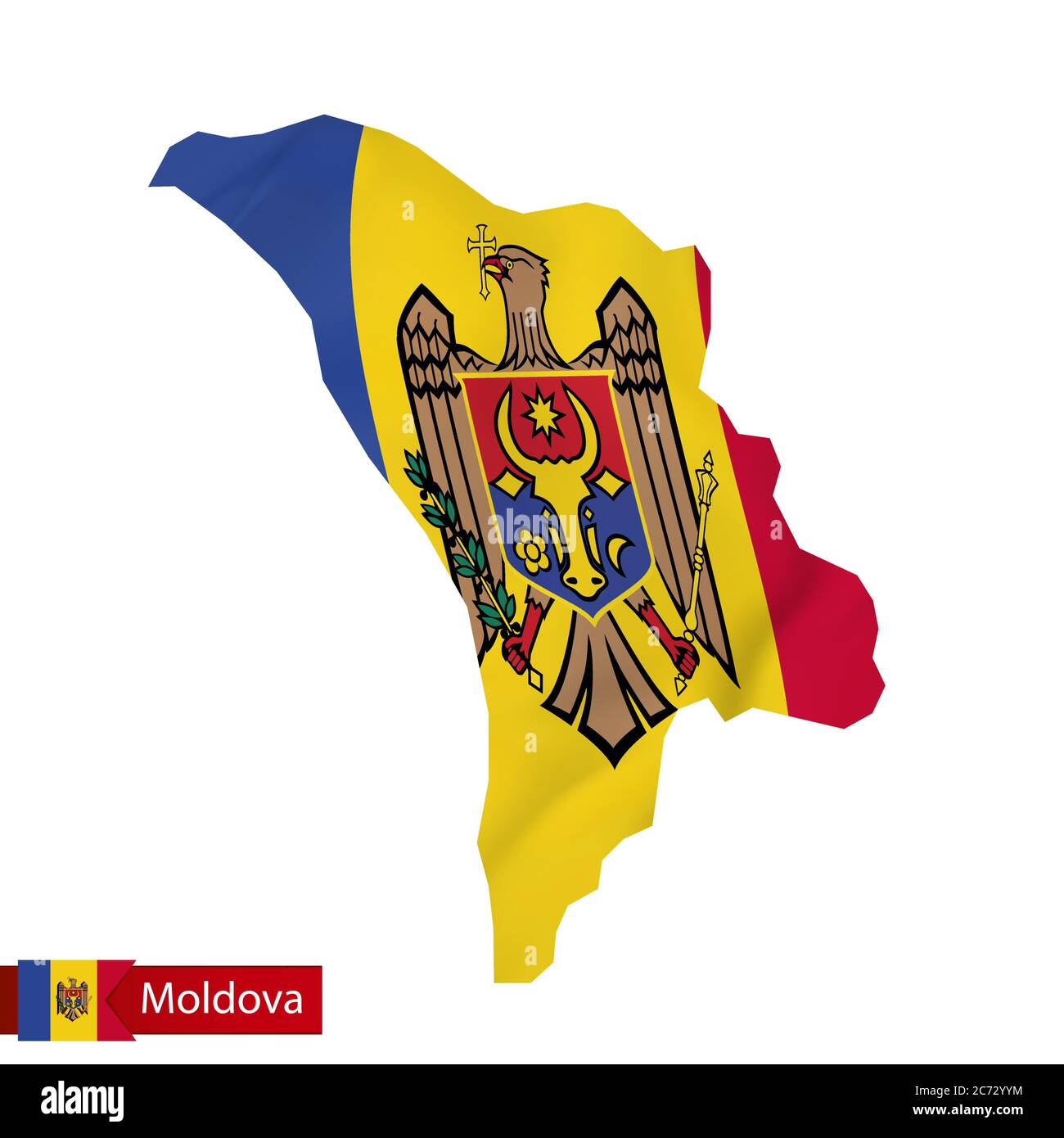 Mappa moldova Immagini Vettoriali Stock - Alamy