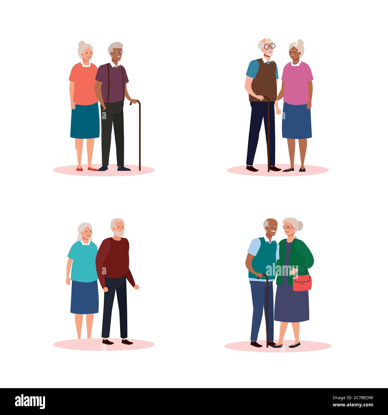 Disegno delle nonne Immagini Vettoriali Stock - Alamy