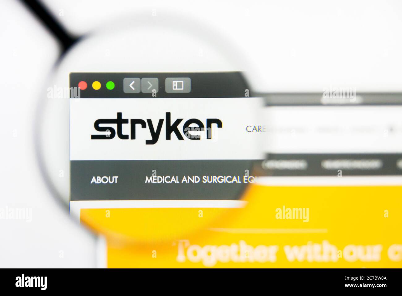 Stryker logo immagini e fotografie stock ad alta risoluzione - Alamy