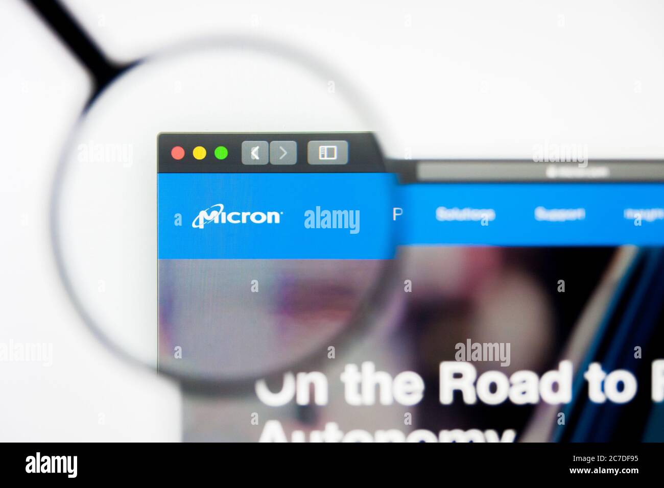 Logo della tecnologia micron immagini e fotografie stock ad alta ...