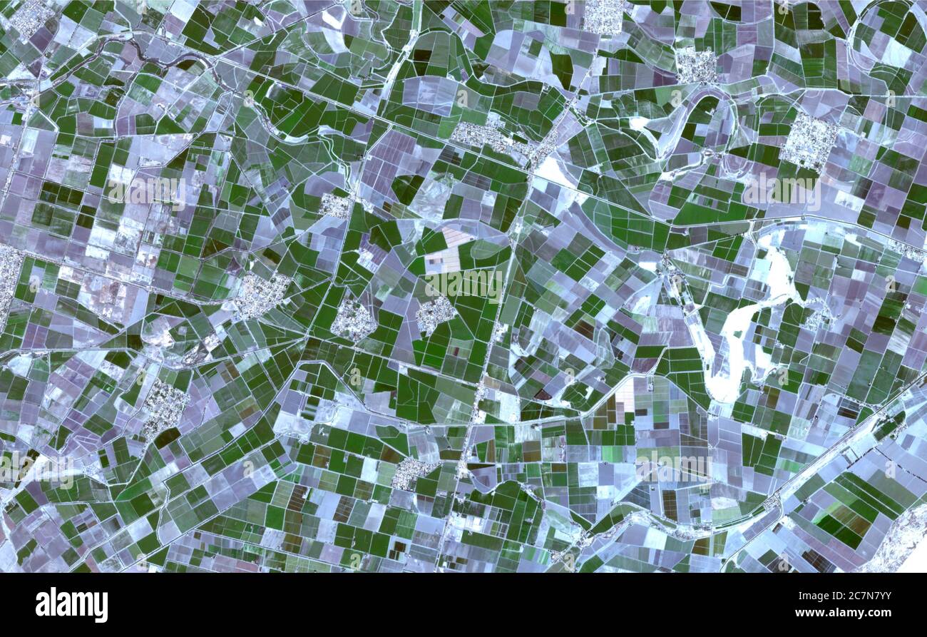 Ritaglia le immagini satellitari immagini e fotografie stock ad alta ...