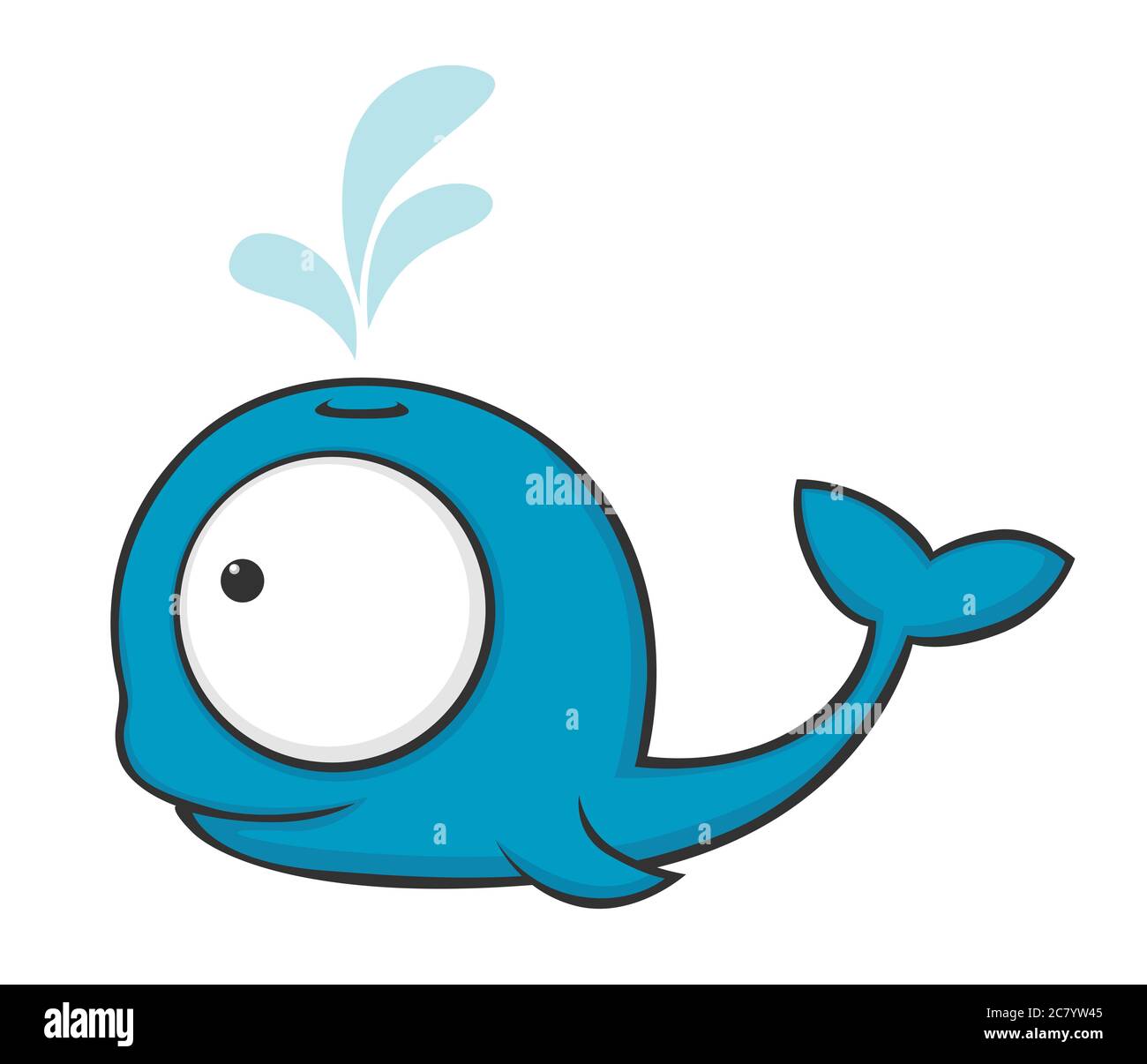 Whale cartoon drawing animal immagini e fotografie stock ad alta ...