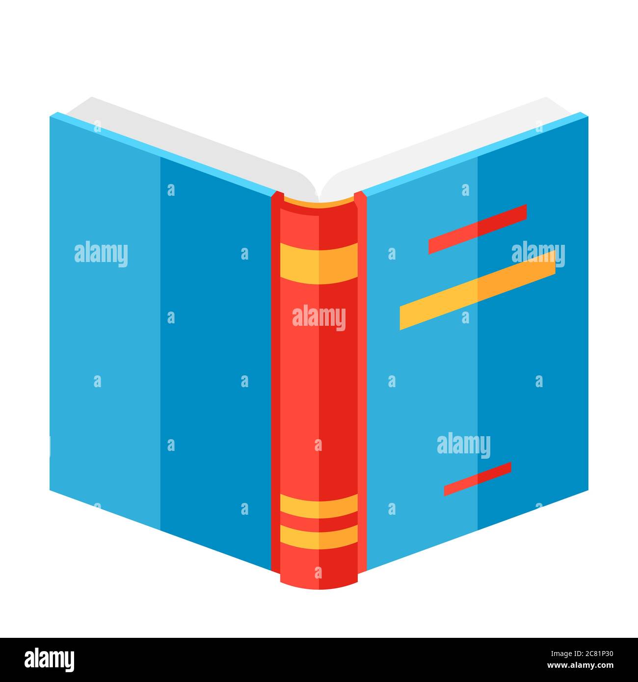 Libro aperto stilizzato immagini e fotografie stock ad alta risoluzione ...