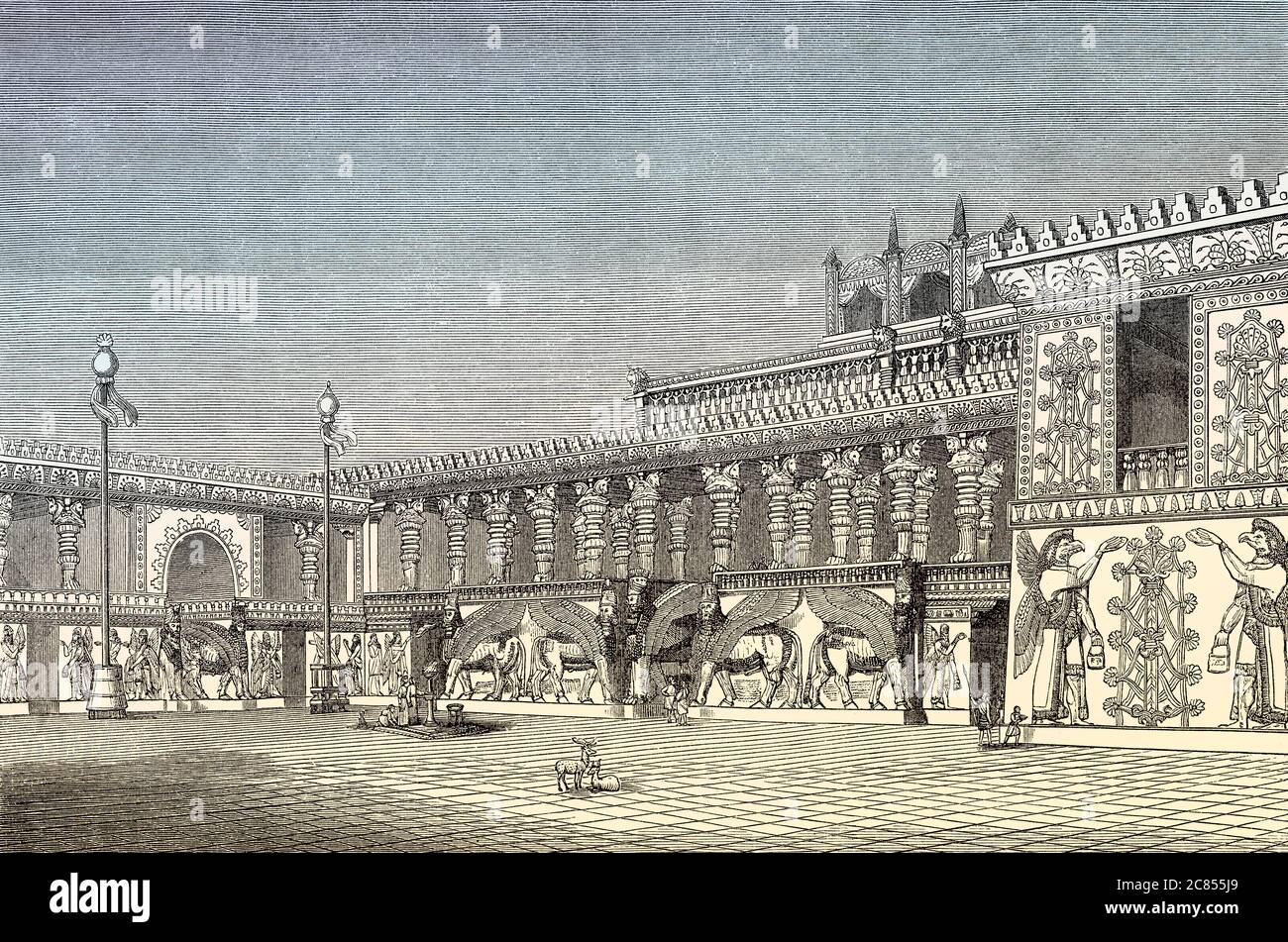 Antica dur sharrukin assiria immagini e fotografie stock ad alta ...