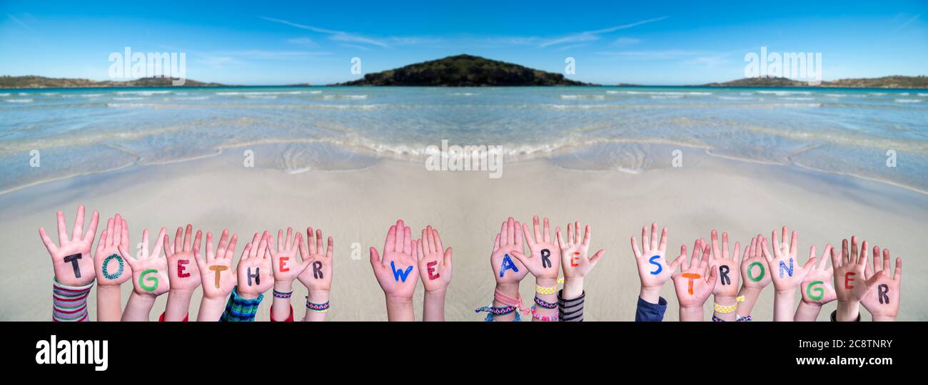 Insieme siamo più forti immagini e fotografie stock ad alta risoluzione ...