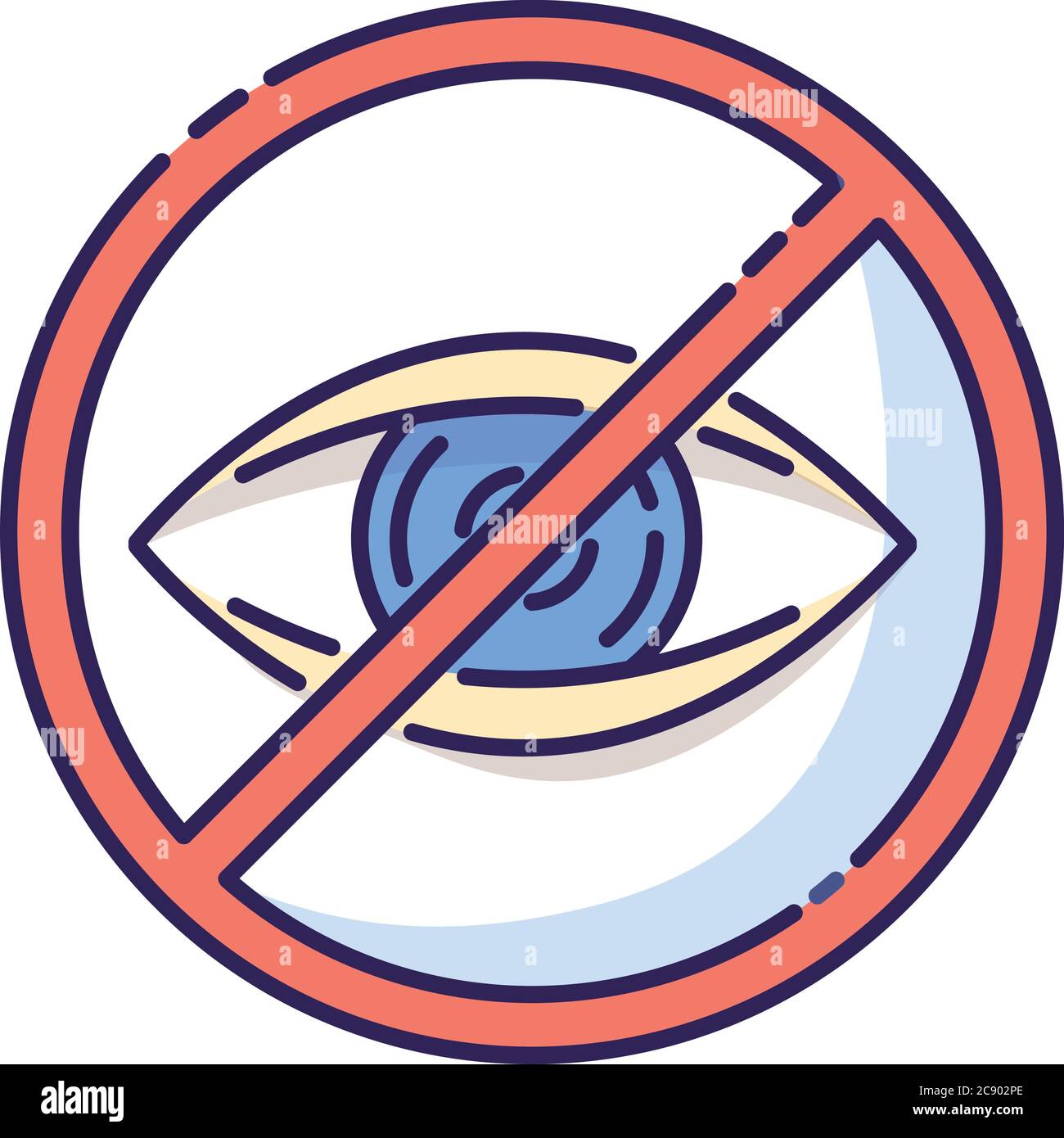 Prueba de daltonismo Immagini Vettoriali Stock - Alamy