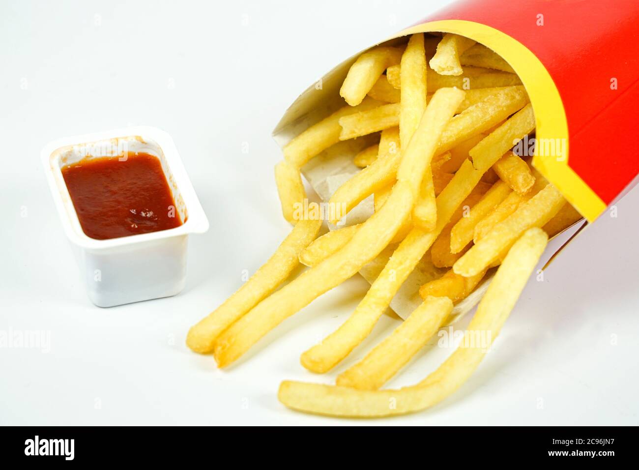 Patatine fritte con ketchup immagini e fotografie stock ad alta ...