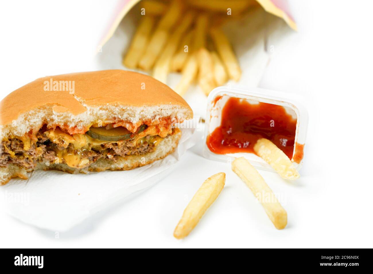 Patatine fritte con ketchup immagini e fotografie stock ad alta ...