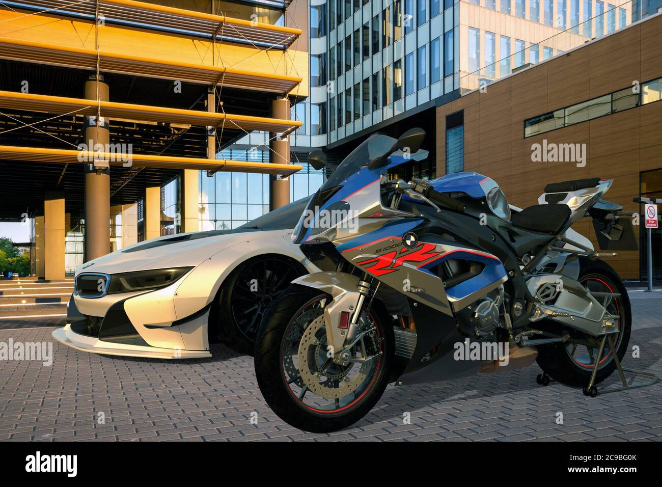 Bmw i8 coupe immagini e fotografie stock ad alta risoluzione - Alamy