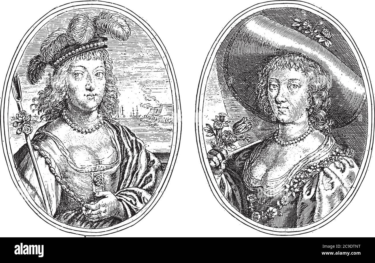 Donna di alto rango Immagini Vettoriali Stock - Alamy