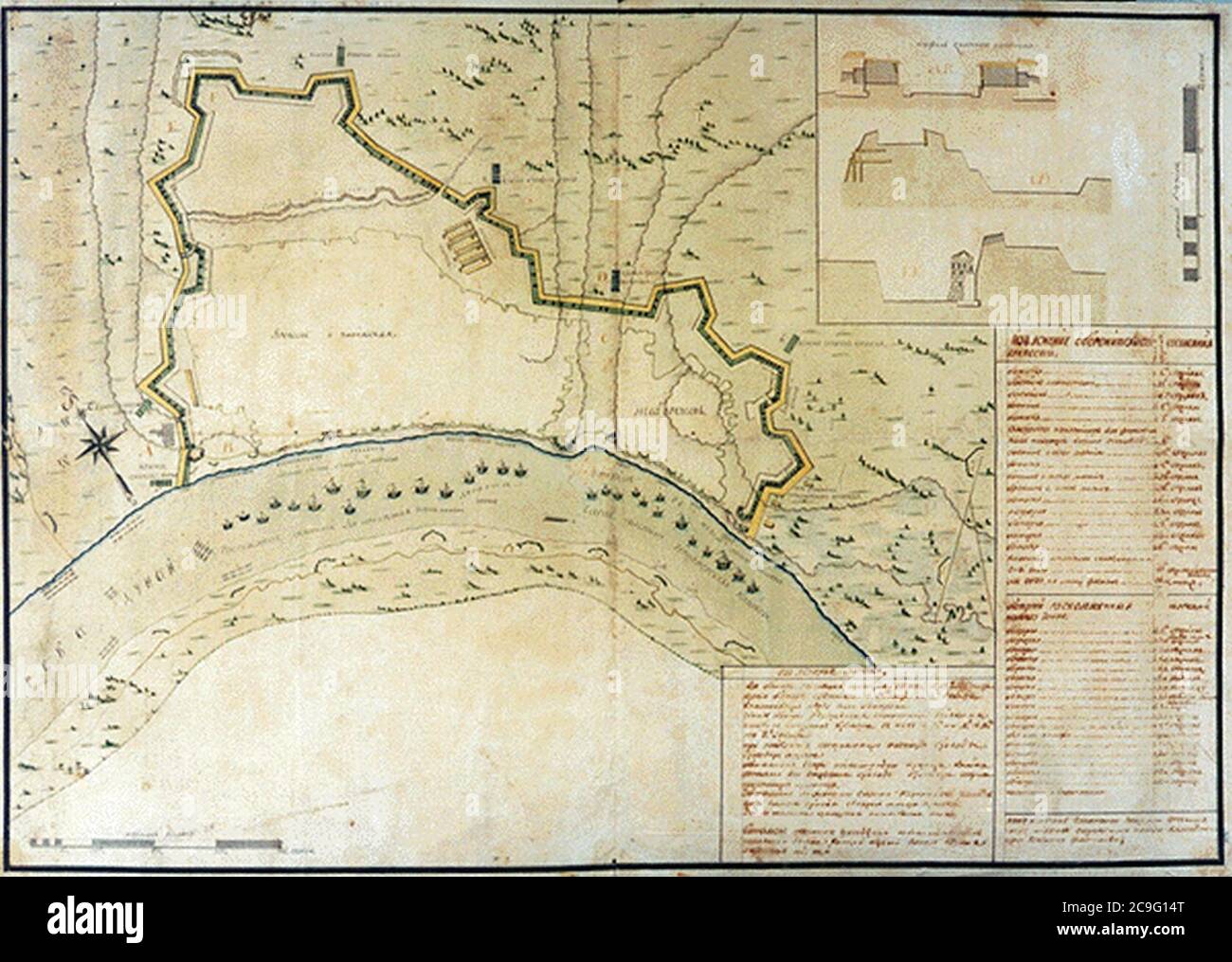 Mappa della fortezza immagini e fotografie stock ad alta risoluzione ...