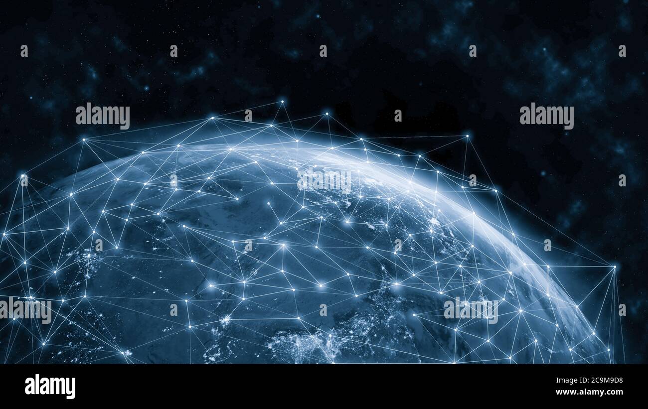 Mappa Di Rete Immagini e Fotos Stock - Alamy