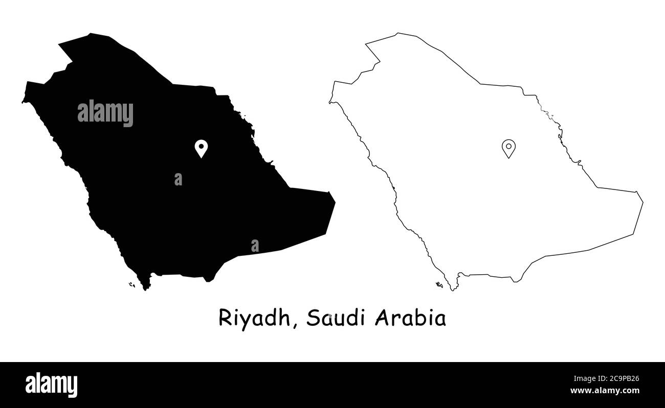 Saudi arabia political map capital Immagini senza sfondo e Foto Stock ...
