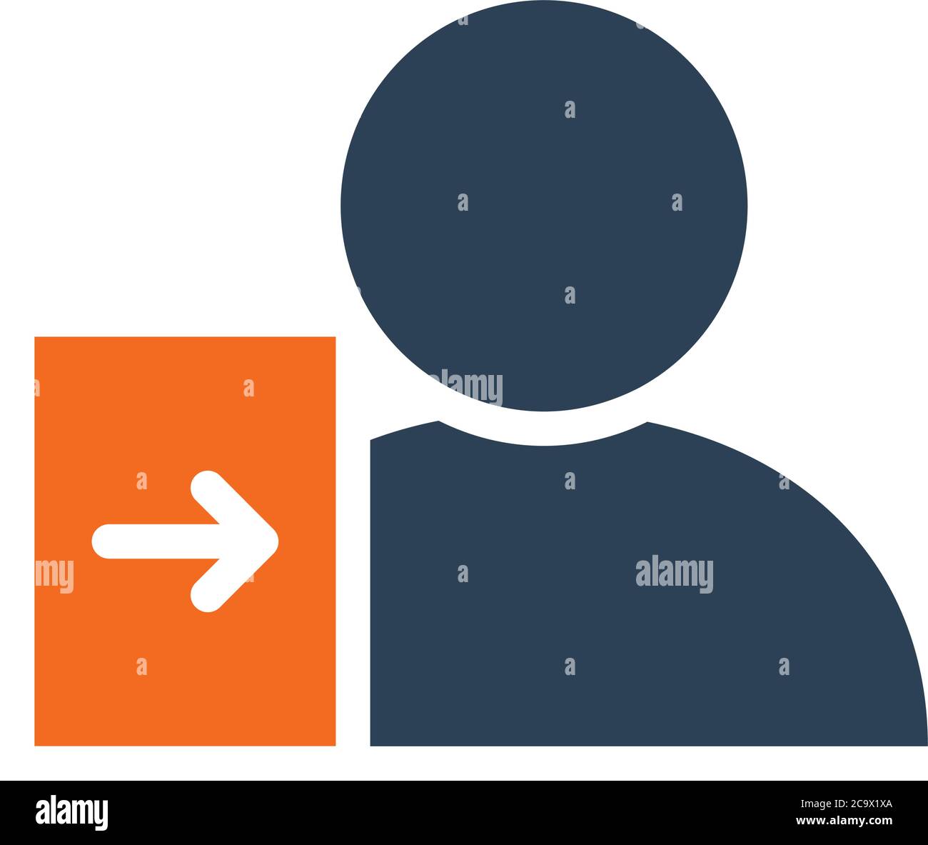 Door icon exit login symbol immagini e fotografie stock ad alta ...