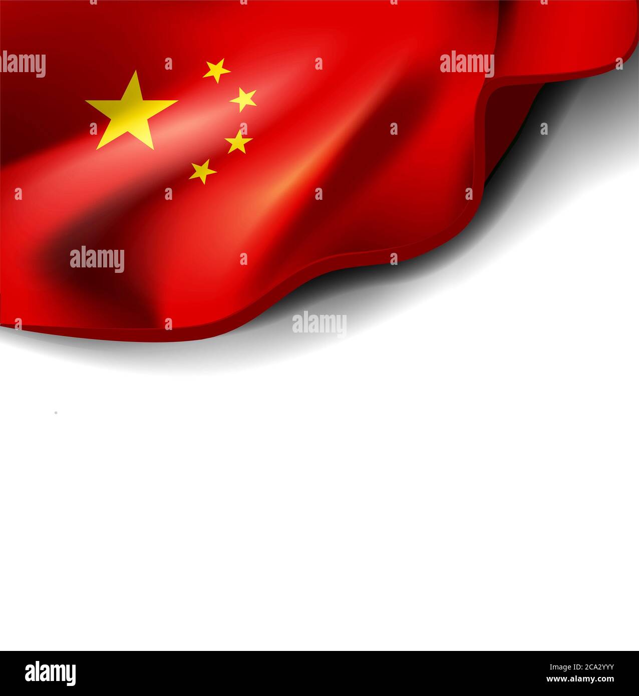 Bandiera ondulata della cina immagini e fotografie stock ad alta ...