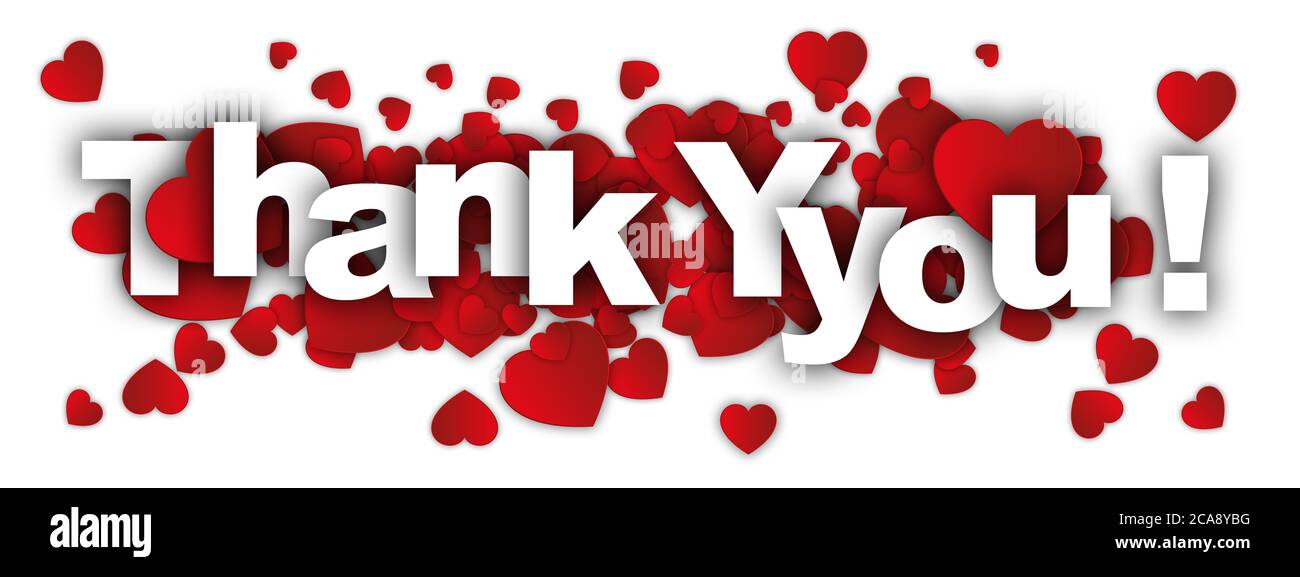 Thank you template immagini e fotografie stock ad alta risoluzione - Alamy