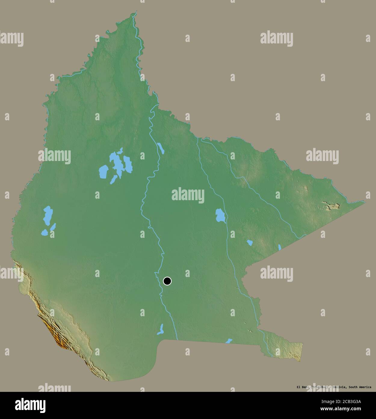 Mapa de relieve de bolivia immagini e fotografie stock ad alta ...