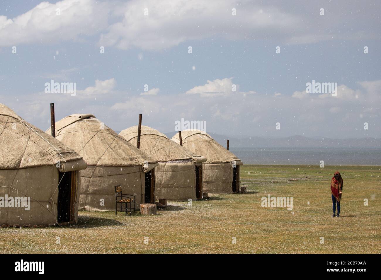 Lago di son kol immagini e fotografie stock ad alta risoluzione - Alamy