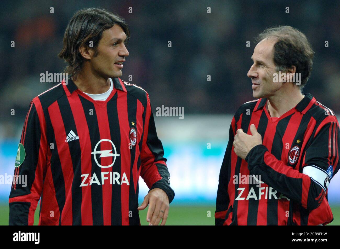Milano Italia, 16 marzo 2006, Stadio Sansiro, 'Notte di Stelle ...