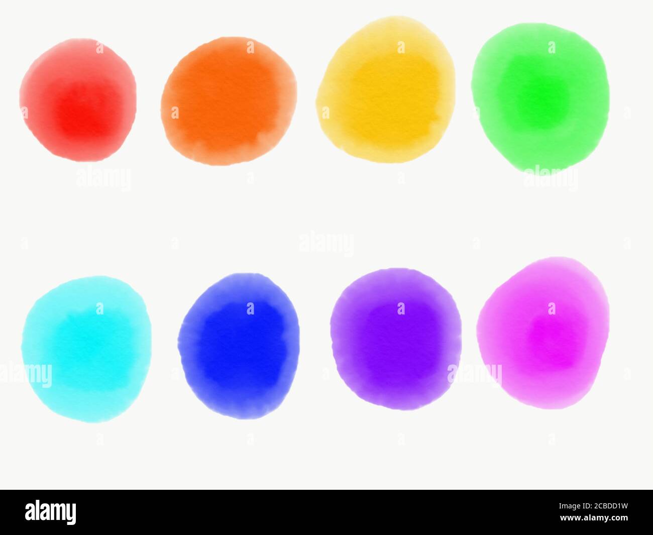 Macchie Di Acquerello Verde Immagini e Fotos Stock - Alamy