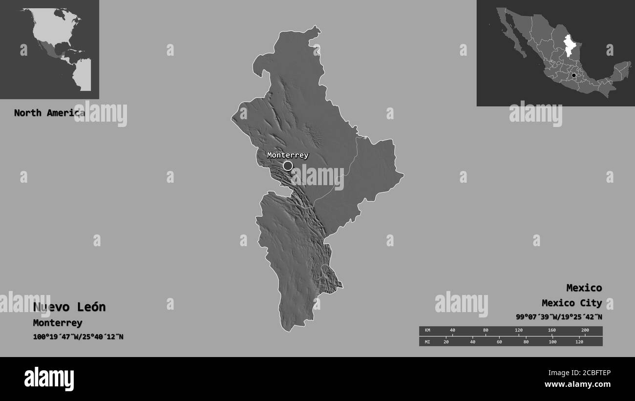 Mappa Di Leon Messico Immagini e Fotos Stock - Alamy