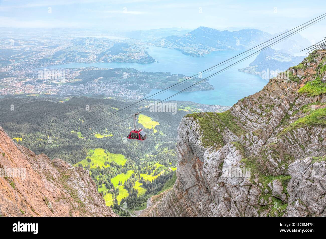 Pilatus railway pilatusbahn immagini e fotografie stock ad alta ...