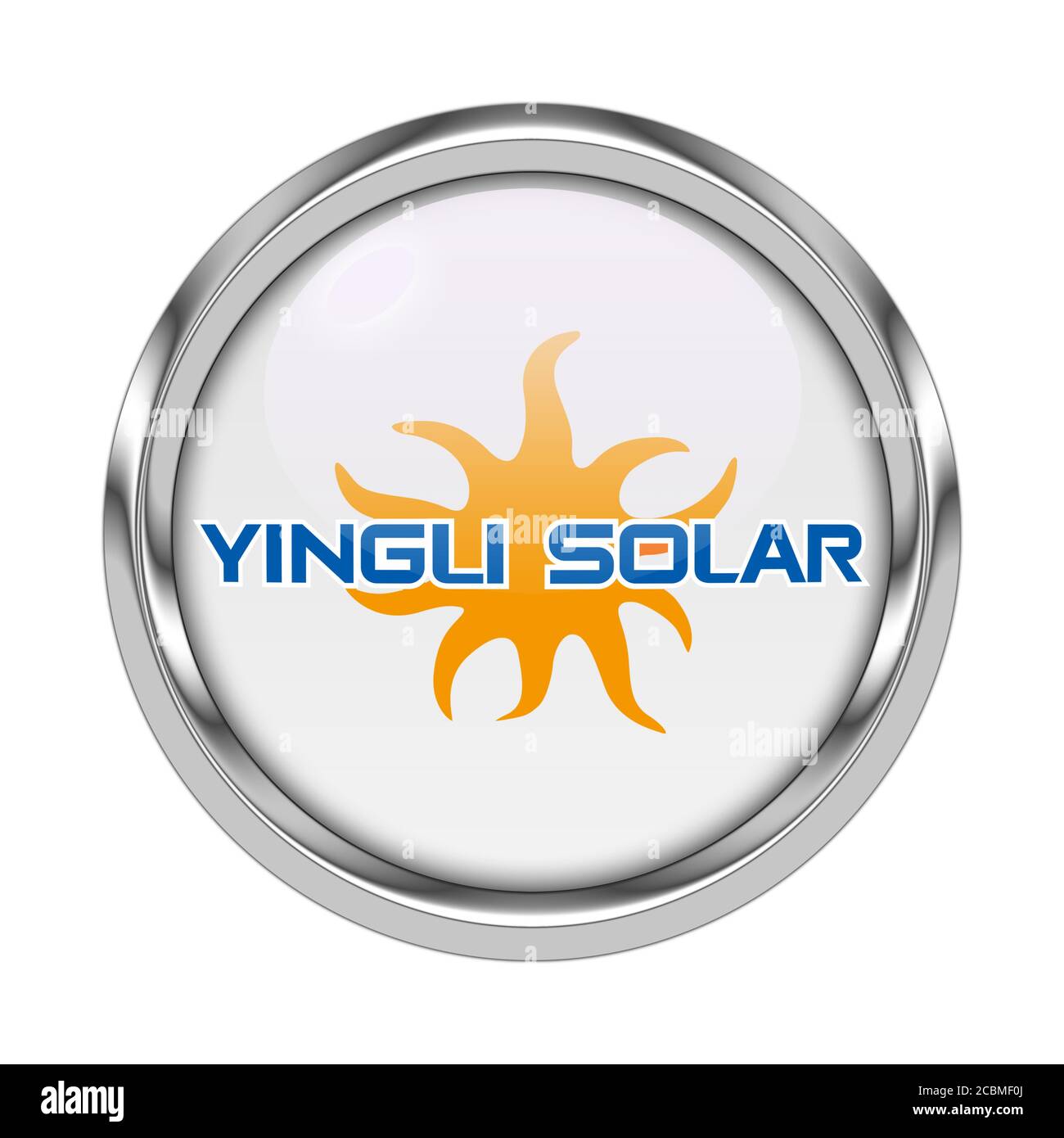Simbolo del logo dell'energia solare immagini e fotografie stock ad ...