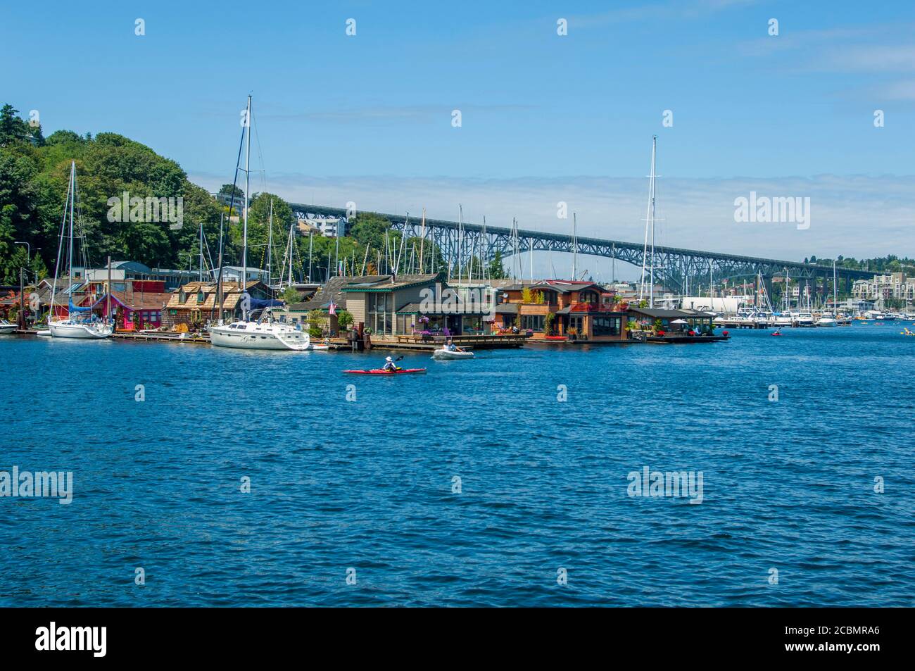 Ponte galleggiante sul lago di washington immagini e fotografie stock ...