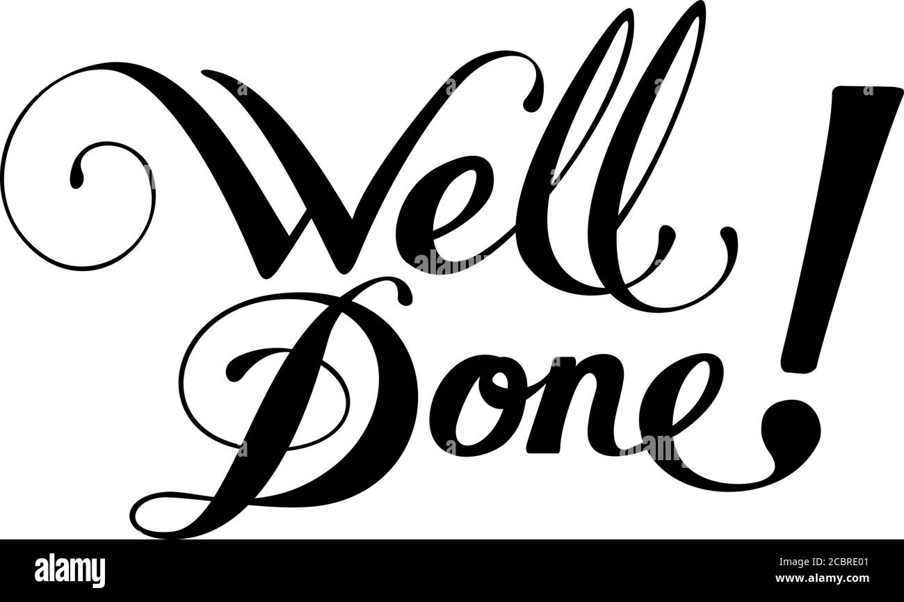 Buona grafia Immagini Vettoriali Stock - Alamy