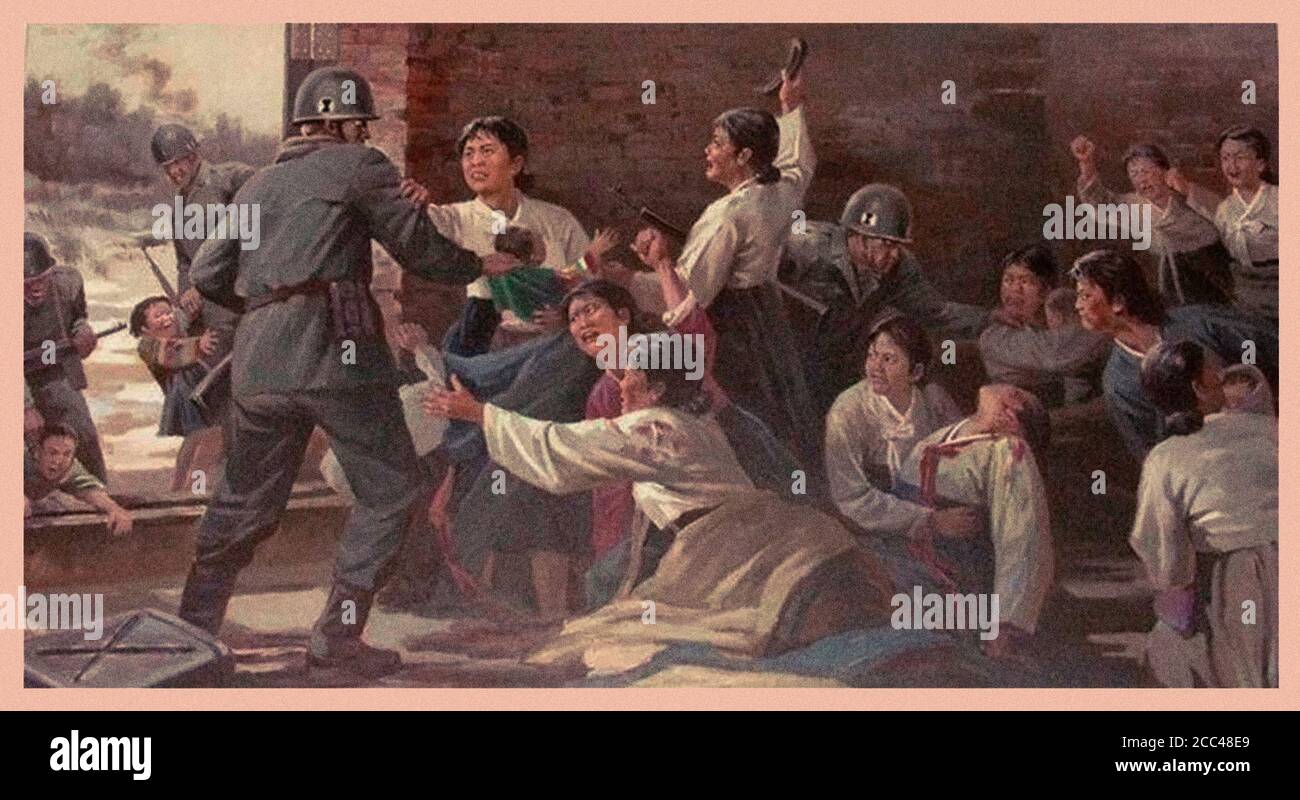 Propaganda comunista anti-americana. Еxtremely manifesto aggressivo ...