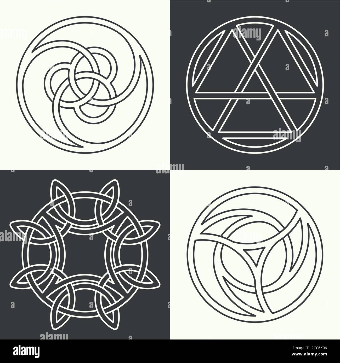 Significato di simboli geometrici immagini e fotografie stock ad alta ...