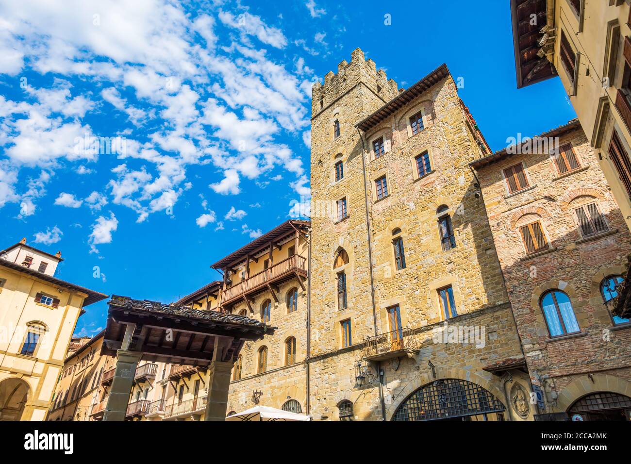 Arezzo piazza principale immagini e fotografie stock ad alta risoluzione - Alamy